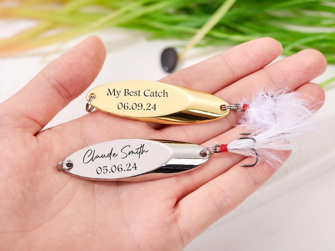Personalized Fishing Lure Engraved Fishing Gifts Custom Fish Gift for ...