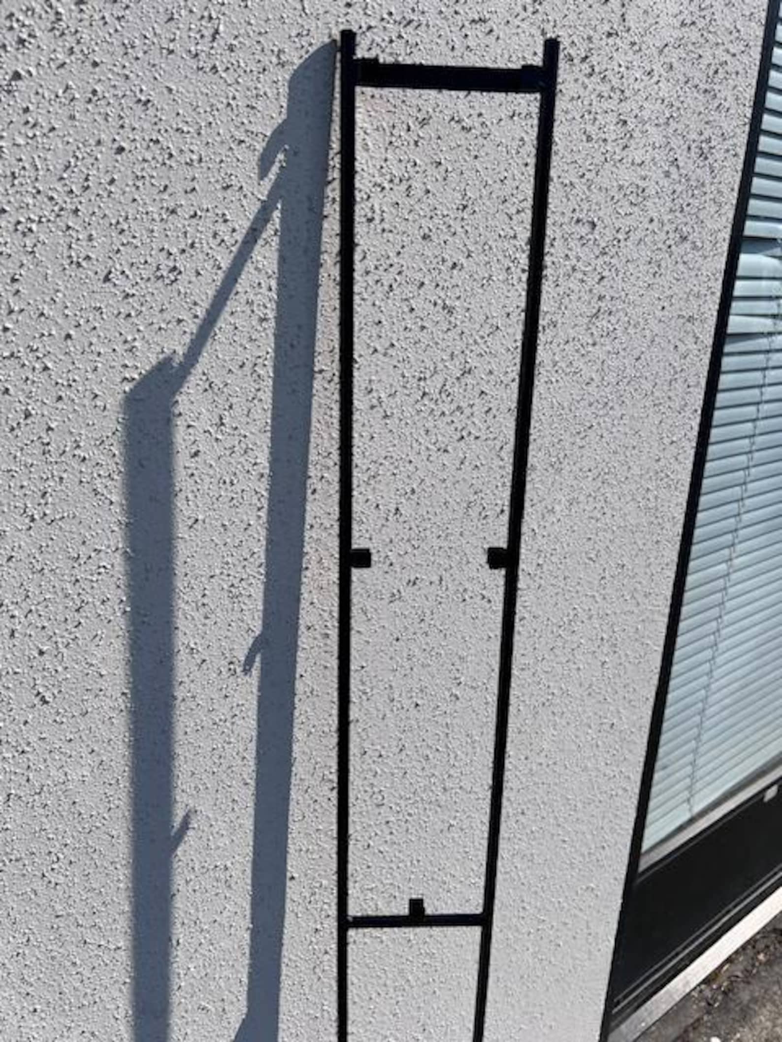 Yard Art - 48" Tall Garden Stake - Display Frame for Glass - Made to ...