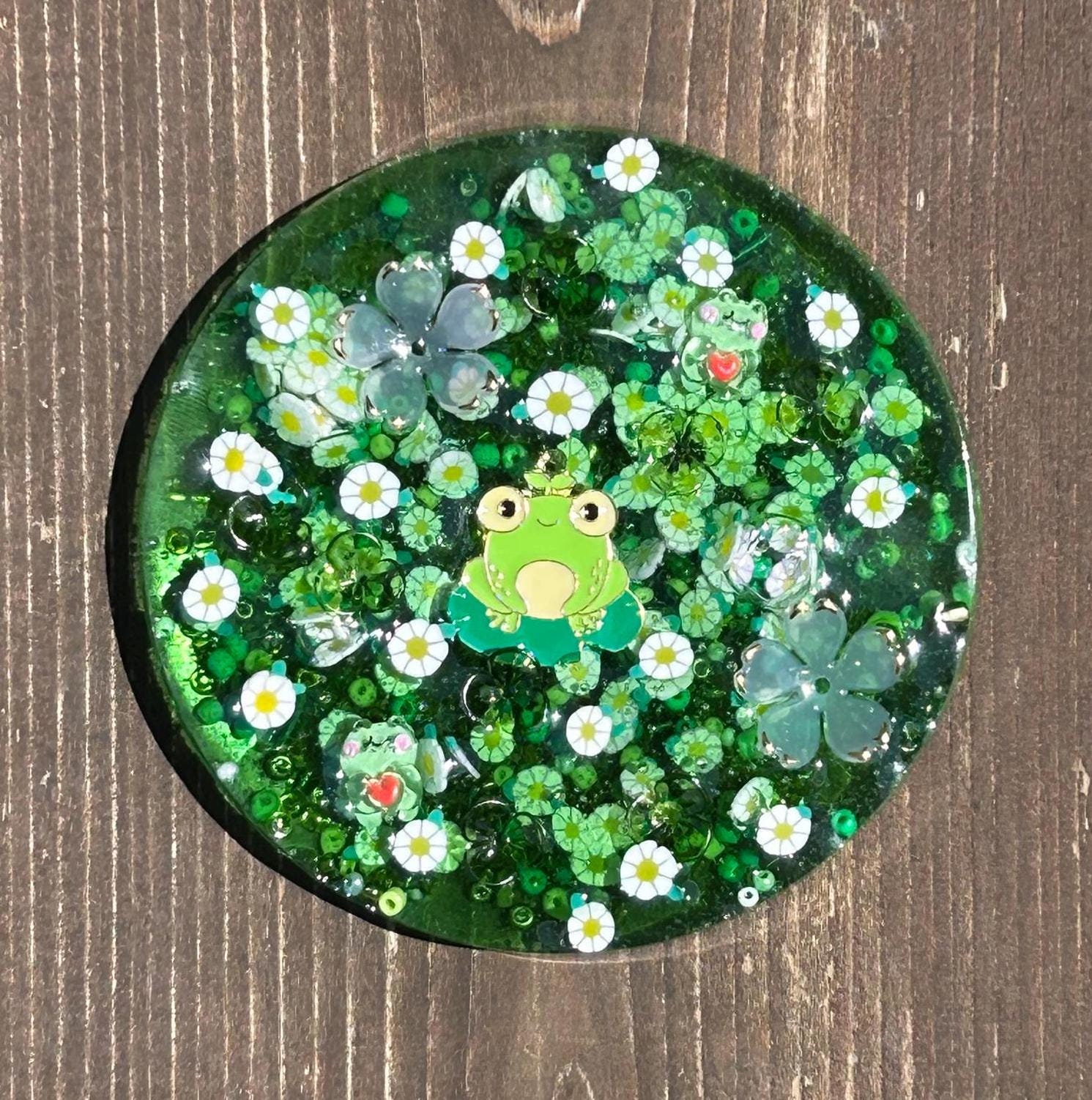 REUSABLE Frog Themed Picky Pad! Use 30+ Times Fidget Toy, Skin Picking ...