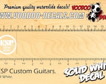 ESP Guitar Decal Head Stock Restoration Waterslide Logo 194 - Etsy
