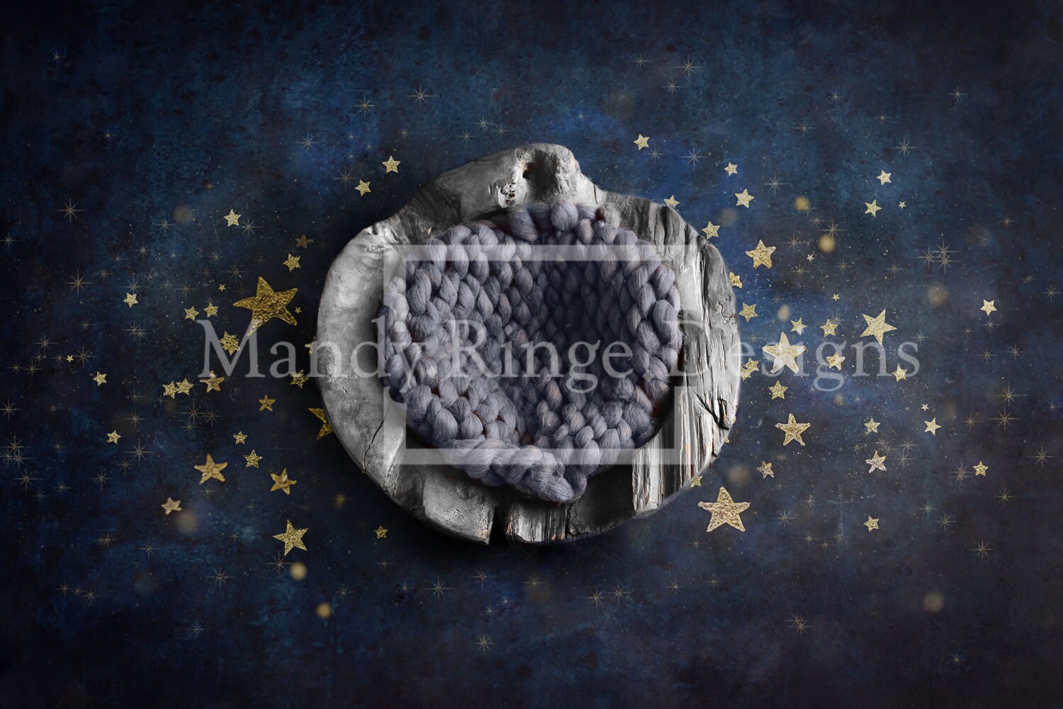 Newborn Digital Backdrop Painted Starry Night Sky Background - Etsy