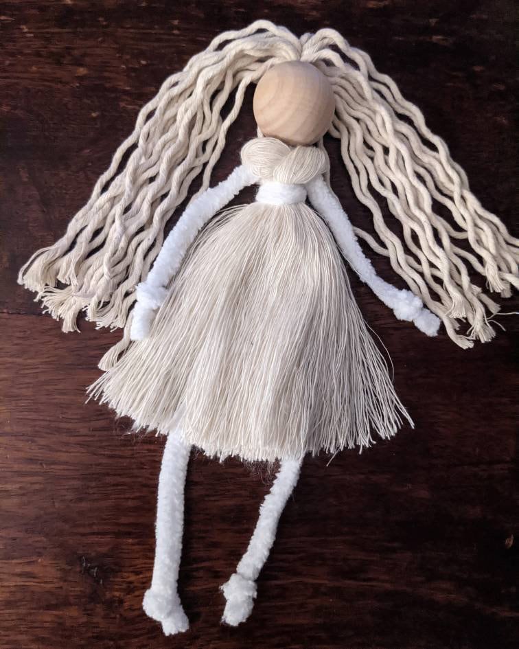 Handmade Macrame Doll | Etsy