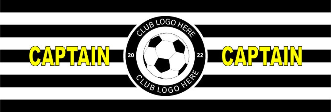 Captain Armband (custom Printed, Football, Soccer, Rugby, Water Polo ...