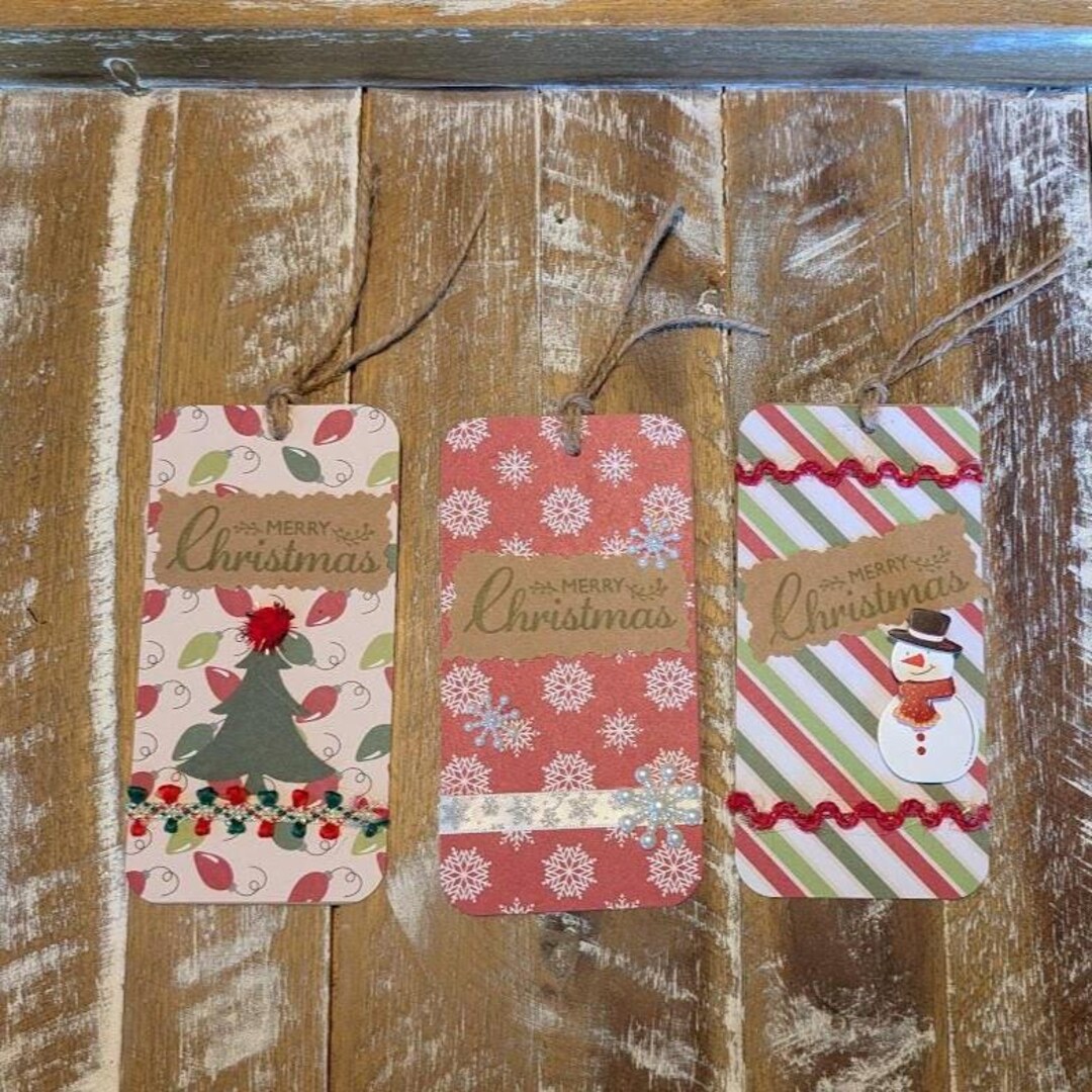 Holiday Gift Tags - Set of 3 - Etsy