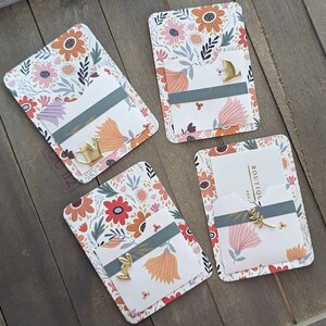 Gift Card Holder/library Pocket Set of 4 All Occasion - Etsy