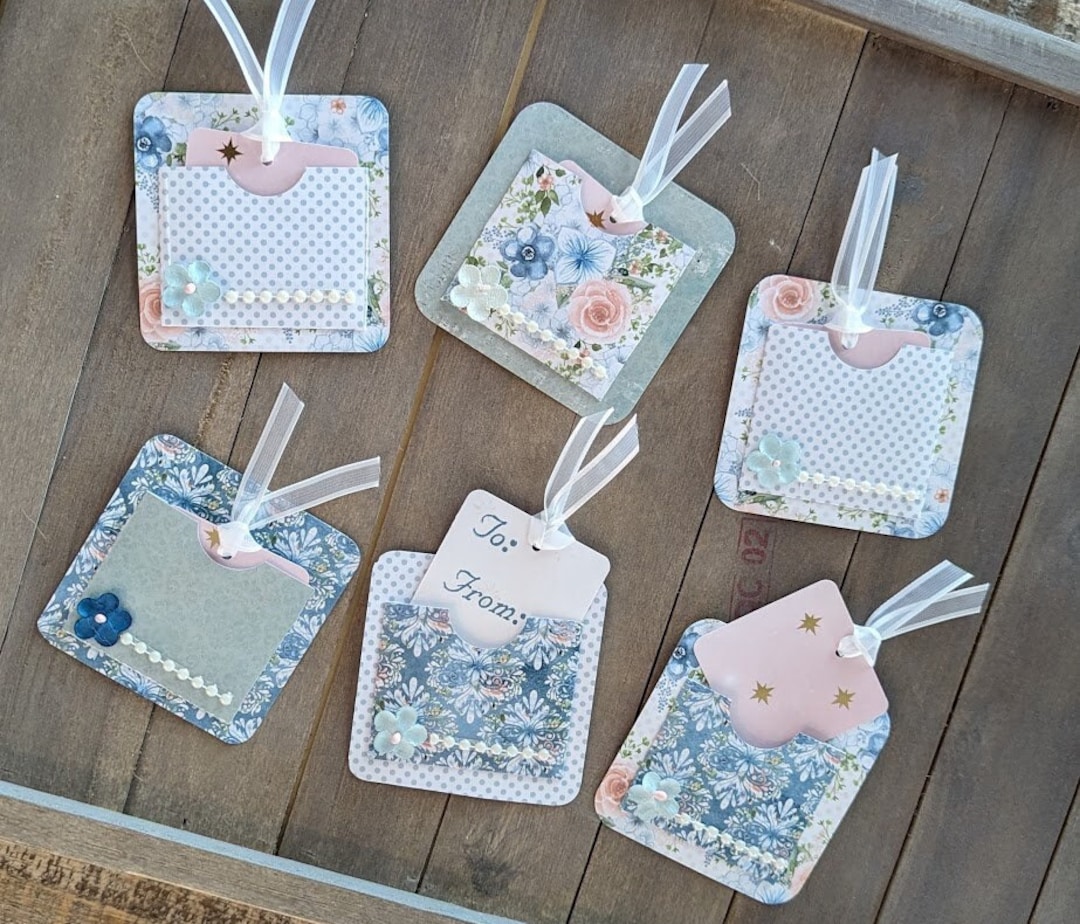 Pocket Gift Tags - Set of 6 - All Ocassion - Etsy