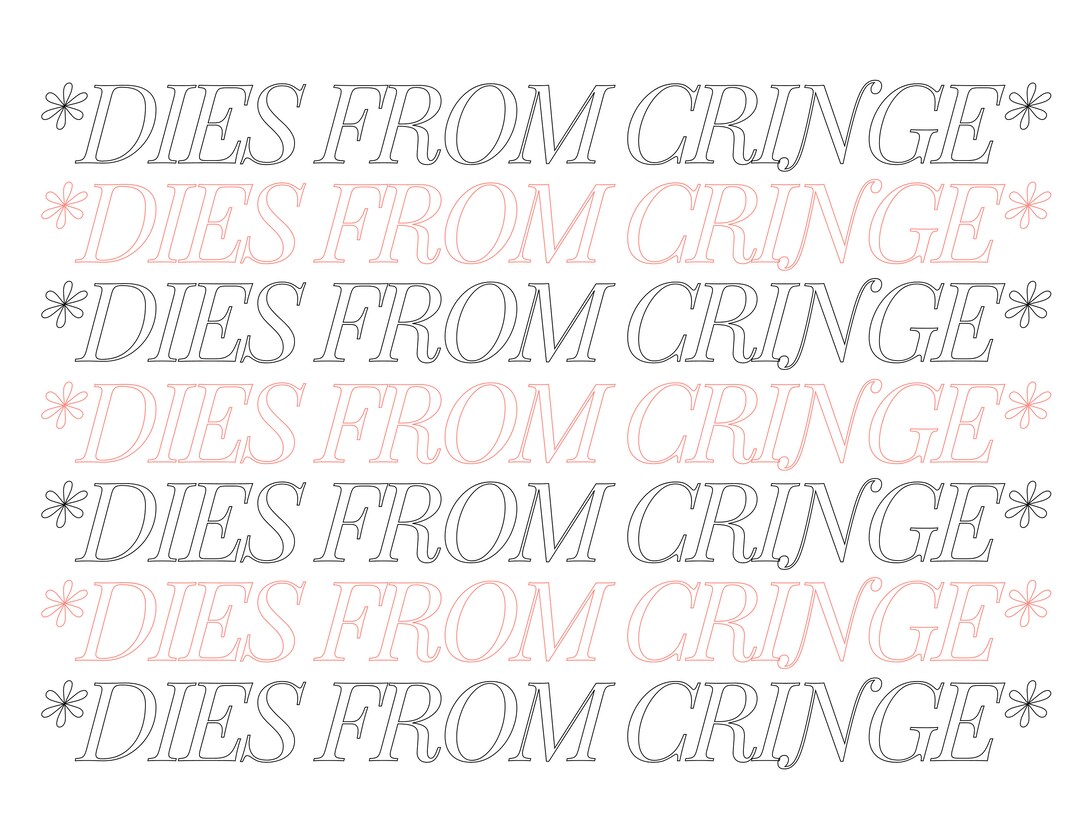 Cringe Coloring Page 5 - Etsy