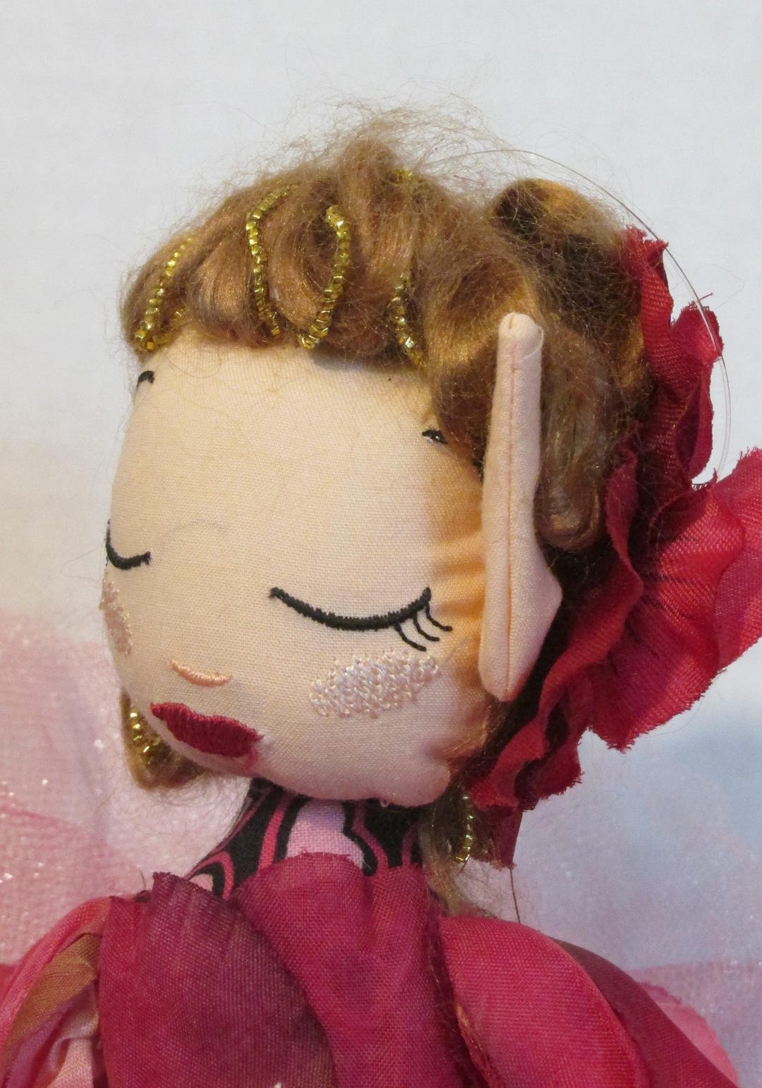 Fairy, Ballerina Fairy, Art Doll, 14-inch Fairy With Straight Legs ...