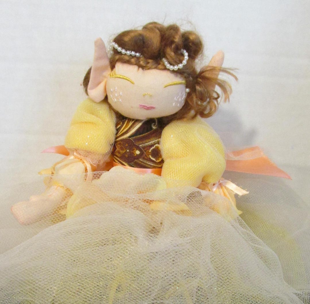 Fairy, Ballerina Fairy, Art Doll, 14-inch Fairy With Bent Legs, Sprite ...