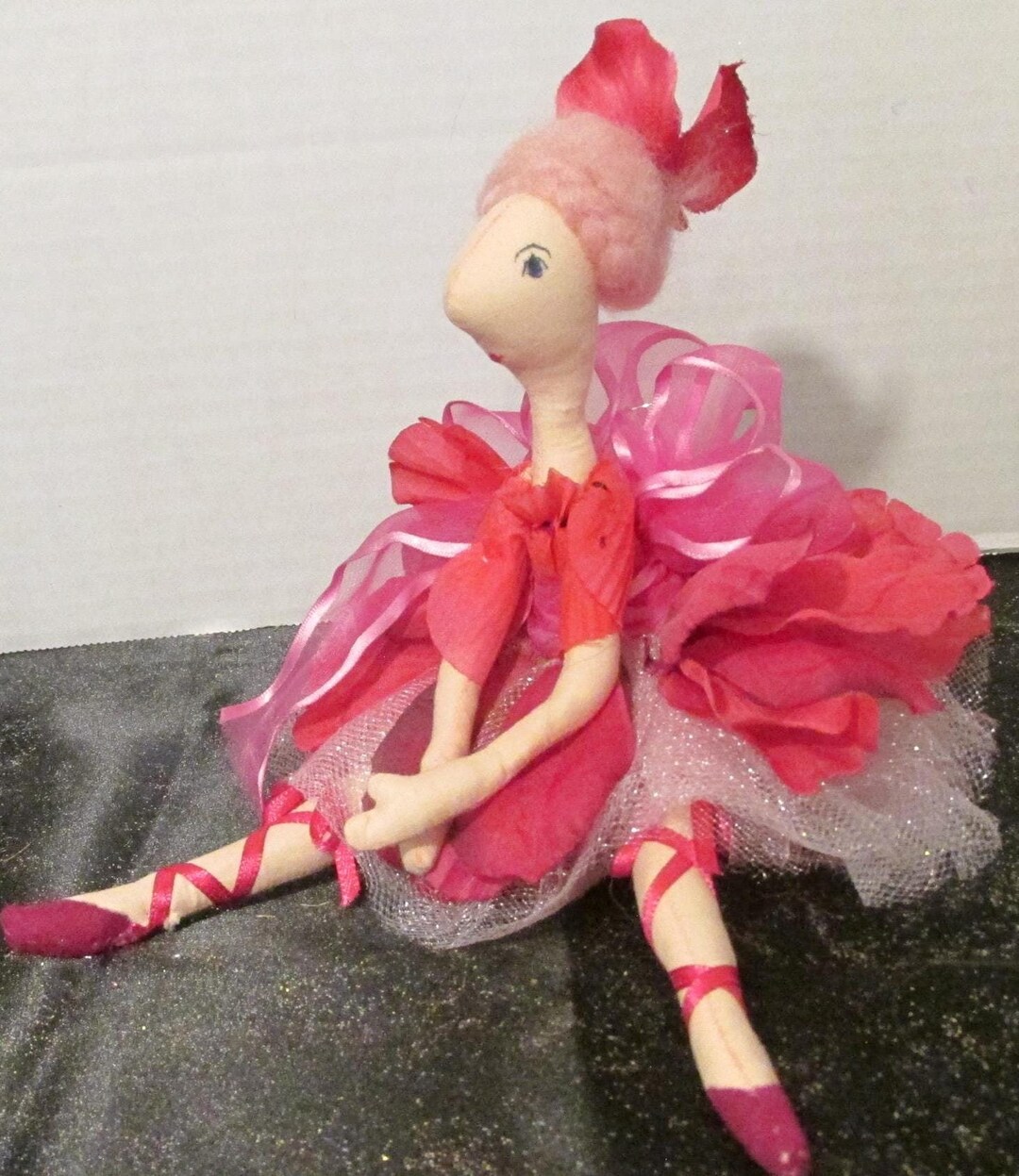Fairy, Ballerina Fairy, Art Doll, 10-inch Fairy With Straight Legs ...