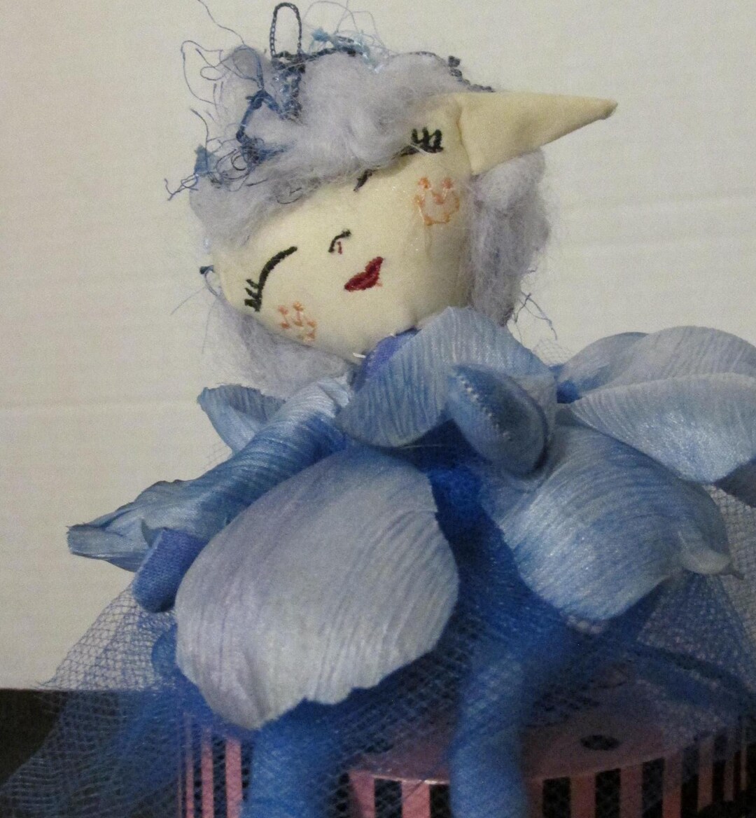 Tiny Fairy Ballerina, Fairy, Art Doll, Handmade Little Fairy - Etsy
