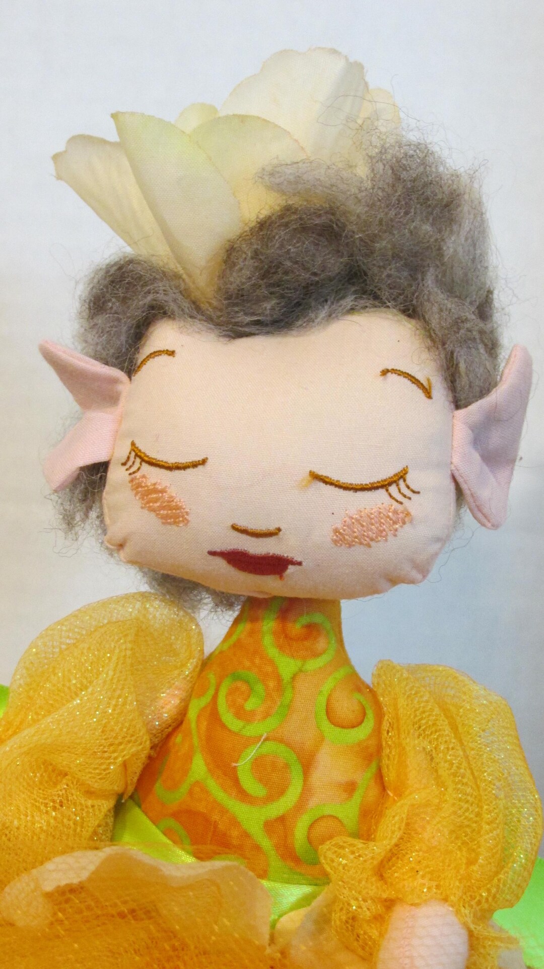 Fairy, Ballerina Fairy, Art Doll, 14-inch Fairy With Bent Legs, Sprite ...