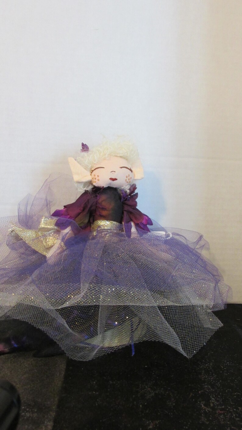 Fairy, Ballerina Fairy, Art Doll, 14-inch Fairy With Bent Legs, Sprite ...