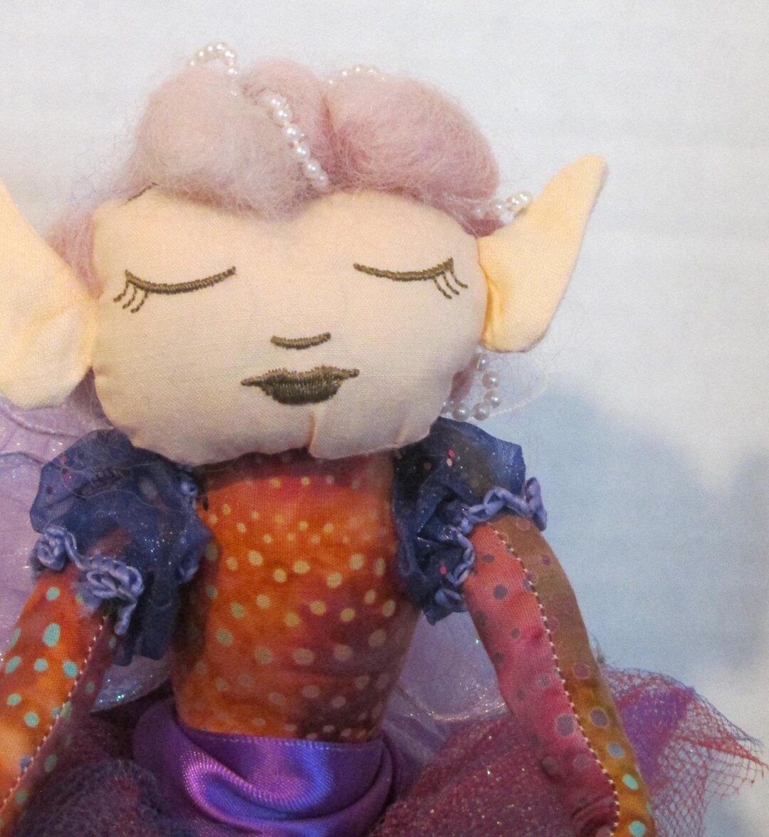 Fairy, Ballerina Fairy, Art Doll, 14-inch Fairy With Bent Legs, Sprite ...