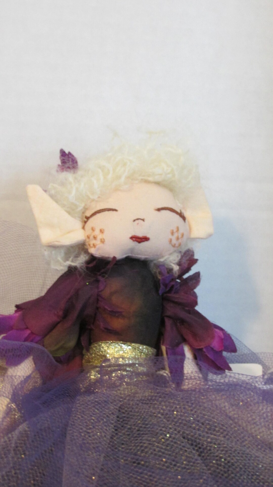 Fairy, Ballerina Fairy, Art Doll, 14-inch Fairy With Bent Legs, Sprite ...