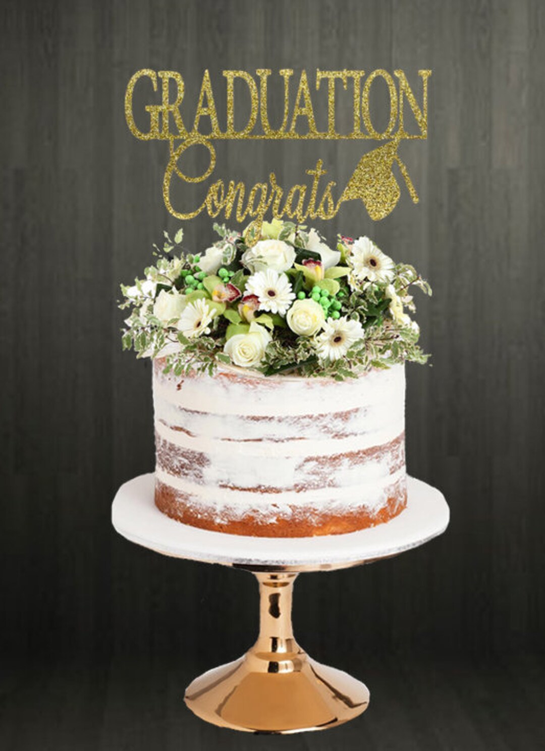 Topper de pastel de graduación de University College / Topper de pastel ...