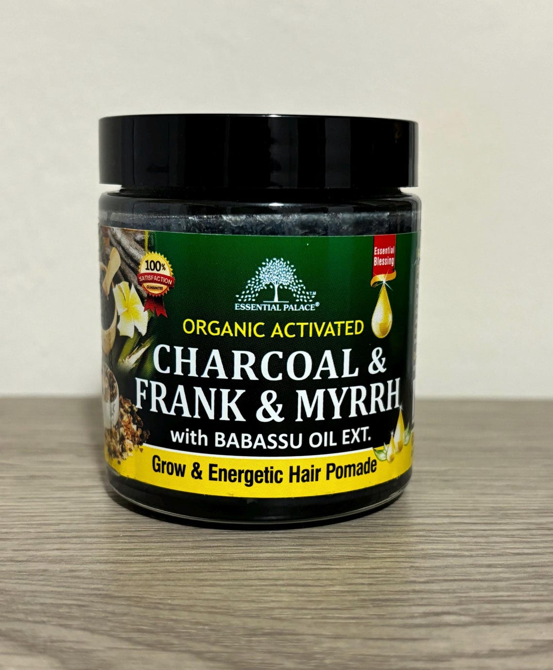 Organic Hair Pomade by Essential Palace, 100% Natural Vegetable Base ...