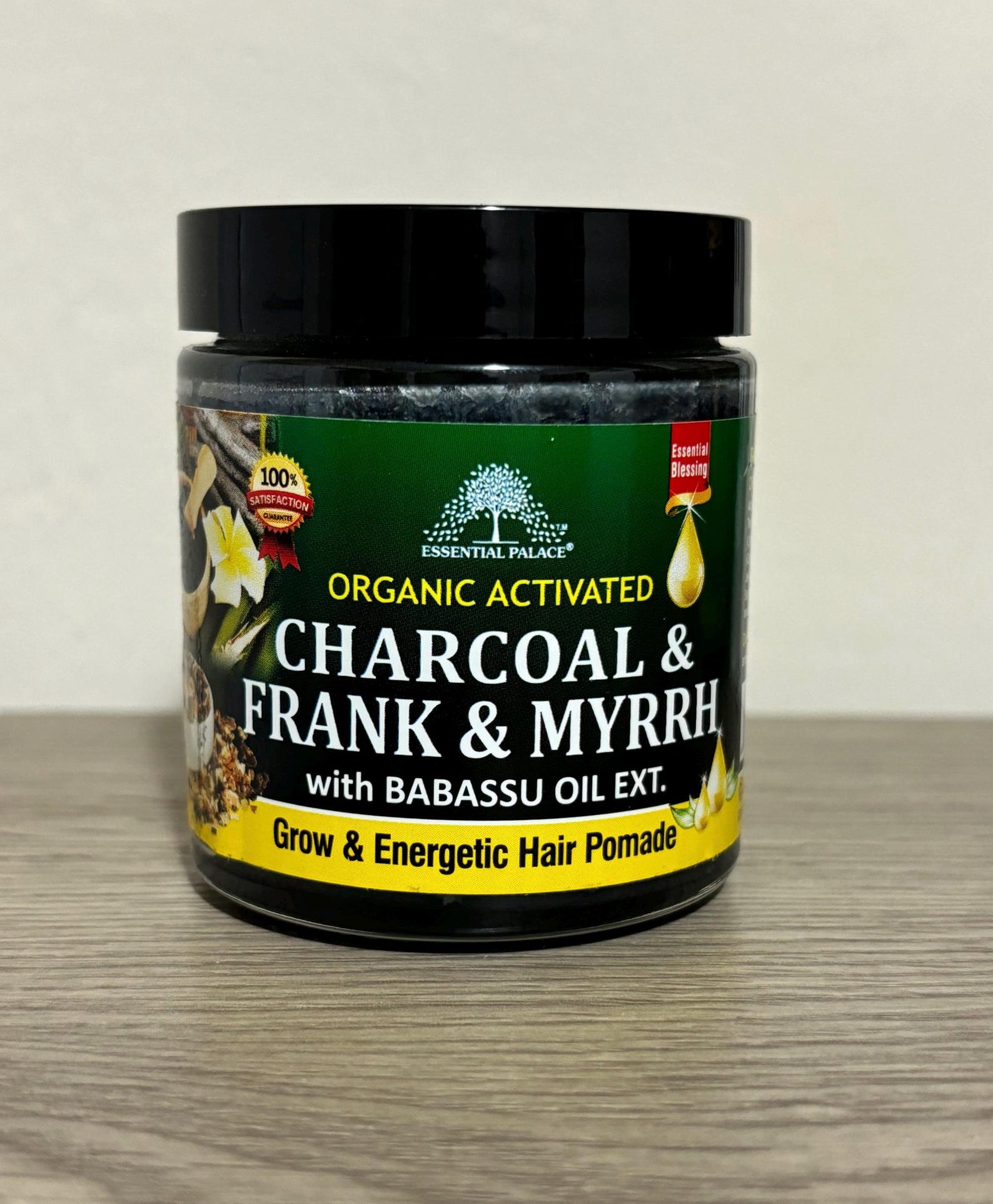 Organic Hair Pomade by Essential Palace, 100% Natural Vegetable Base ...