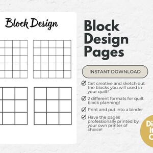 Quilting Planner Printable, Quilting Printable, Quilt Planner, Quilt ...