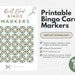 Quilt Bingo, Quilt Block Bingo, 30 Printable Quilt Bingo Cards ...
