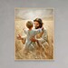 He Loves You, Christian Art, Jesus With Boy, Jesus Wall Art, LDS Art ...