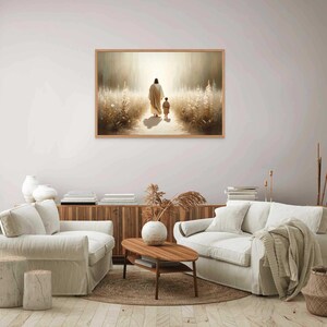 Christ Will Guide You, Christian Art, Jesus With Boy, Jesus Wall Art ...