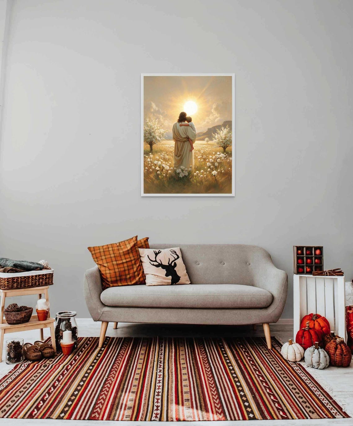 Christian Sunrise | Christian Art Prints | Christ With Children | Jesus ...
