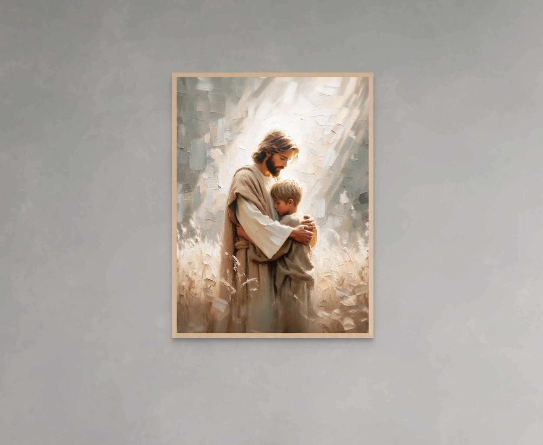His Light, Digital Christian Art, Jesus With Boy, Jesus Picture, LDS ...