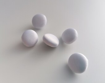 White Elastic Bridal Button Loops - Etsy