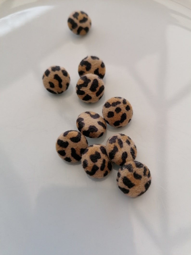 Leopard Print Wedding Dress Buttons Faux Suede Bridal Buttons | Etsy