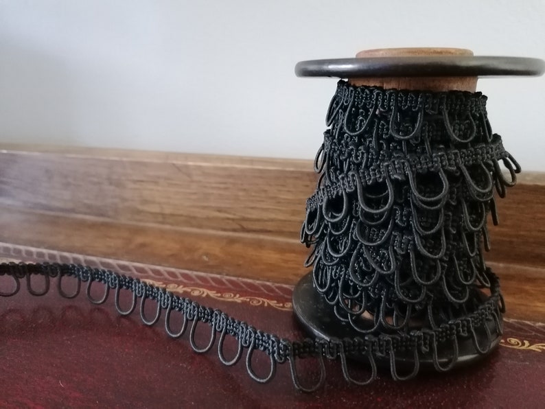 Black Bridal Button Looping Elastic Wedding Dress Buttonhole - Etsy