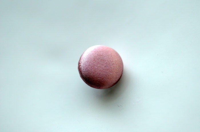 Dusky Pink Wedding Dress Buttons 100% Silk Satin Bridal - Etsy