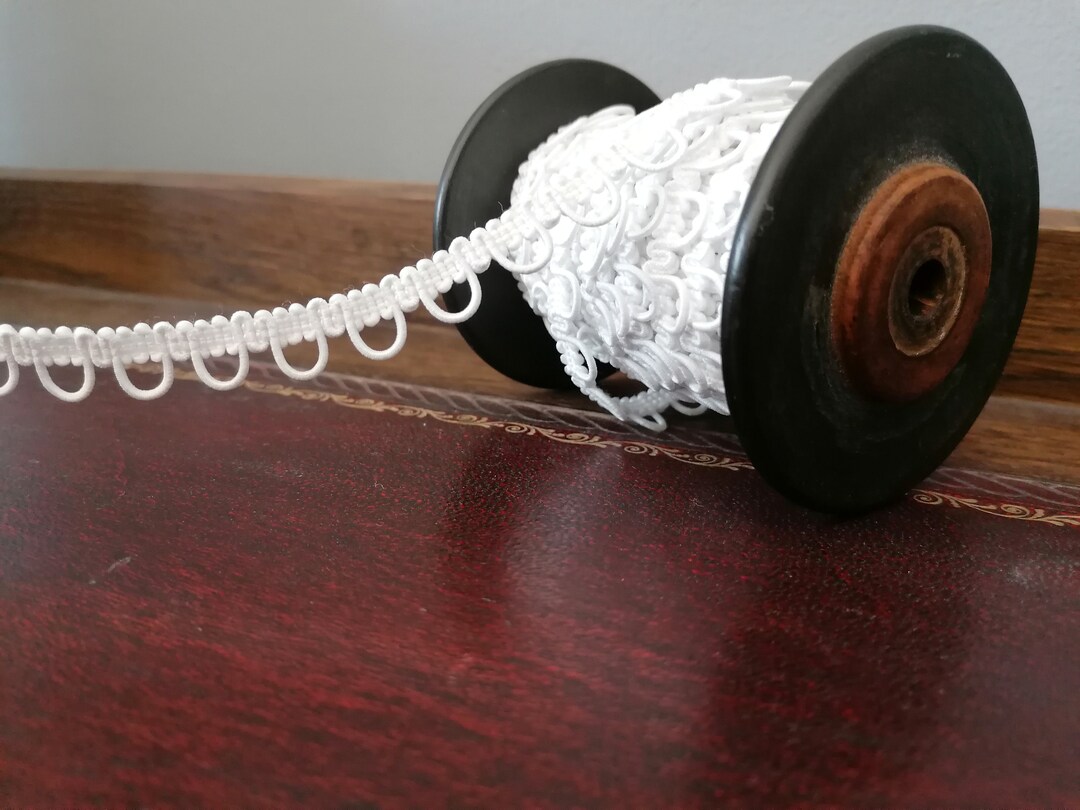 Ivory Bridal Button Looping Luxury Elastic Wedding Dress Buttonhole ...