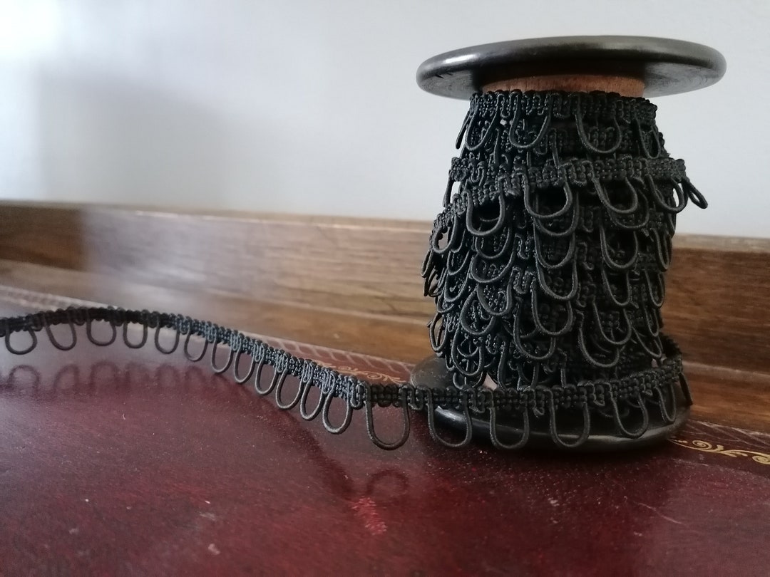 Black Bridal Button Looping Elastic Wedding Dress Buttonhole Loop - Etsy