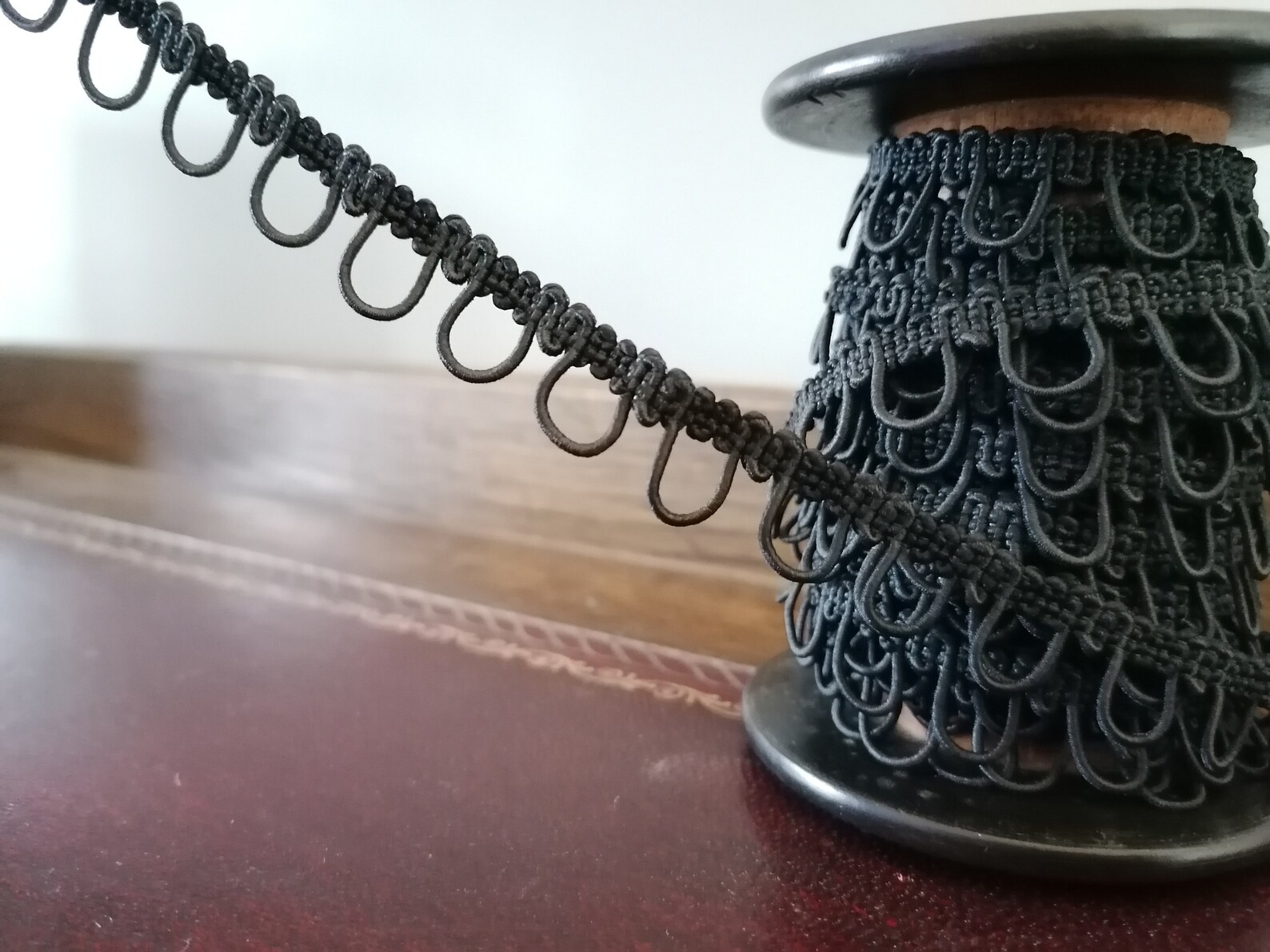 Black Bridal Button Looping Elastic Wedding Dress Buttonhole - Etsy