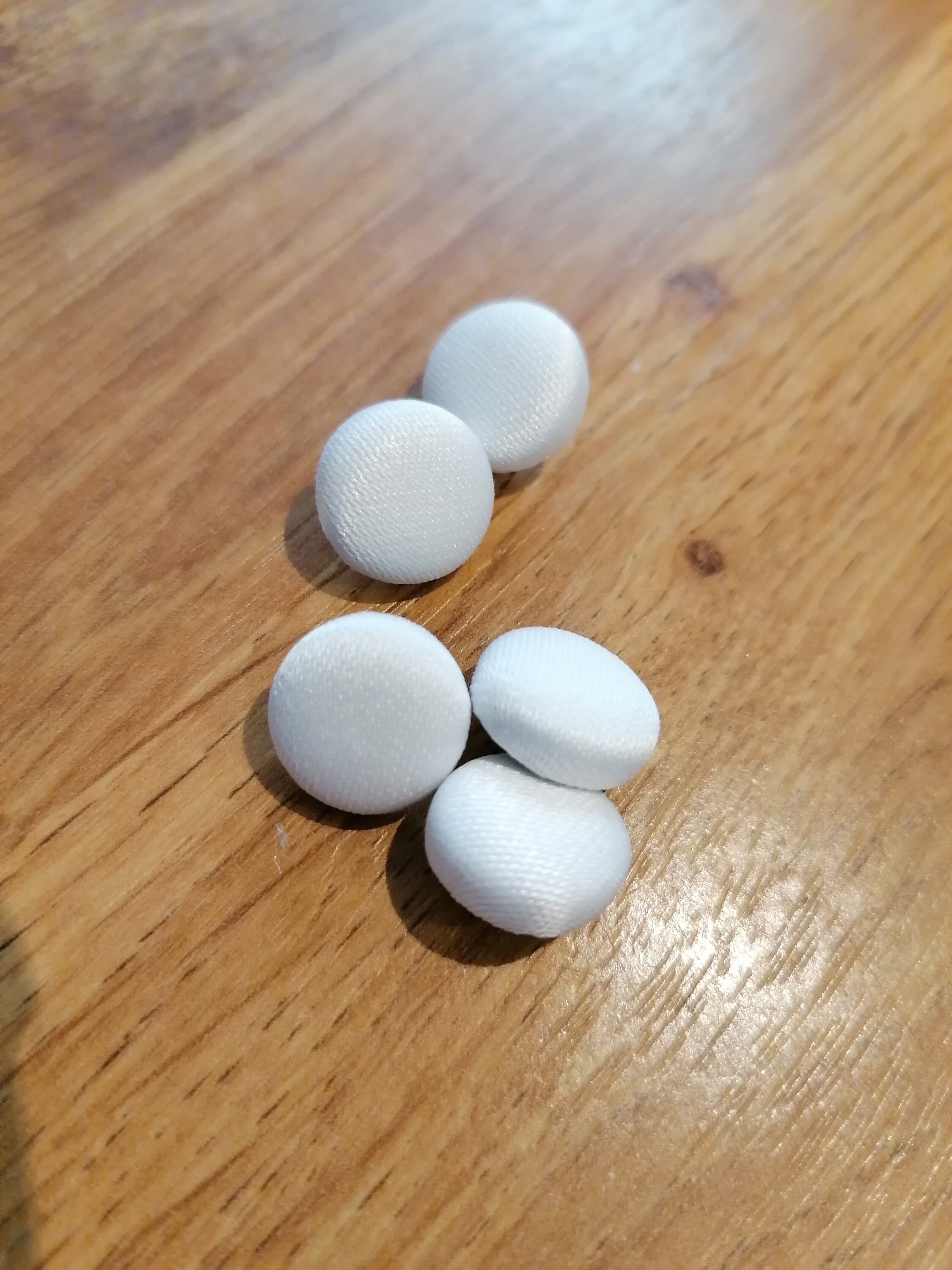 White Sateen Twill Wedding Dress Buttons Heavy Satin Bridal | Etsy