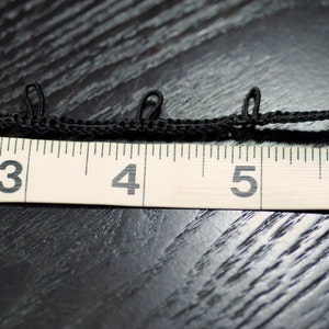 Black Bridal Button Looping Elastic Wedding Dress Buttonhole | Etsy