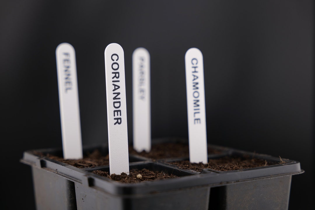 Plant Labels, Plant Markers, and Garden Name Tags for Herbs, Seeds ...