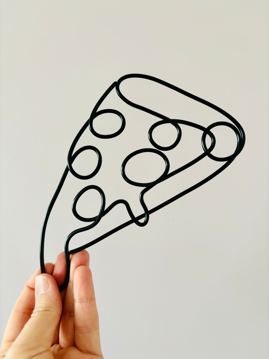 Pizza Slice Wall Hanging Wire Sign Wire Art Home Decor Pizza Gift Ideas ...