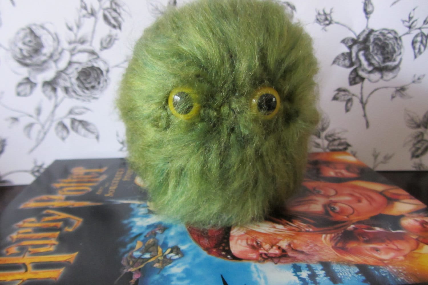 Harry Potter Green Pygmy Puff With Yellow Eyes- Ready to Ship - Etsy