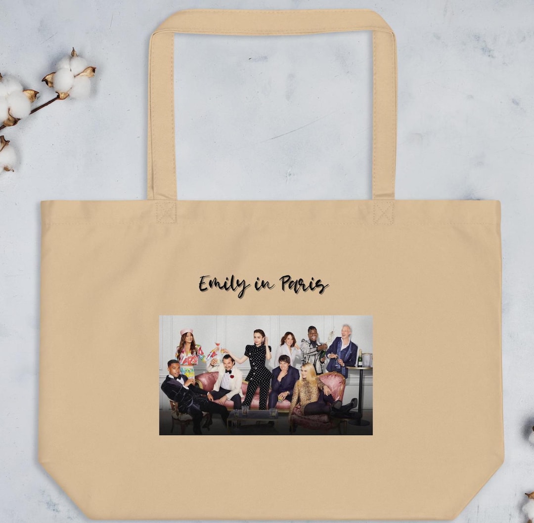 Emily in Paris Tote Bag,show Merchandise,stylish Canvas Bag,christmas ...