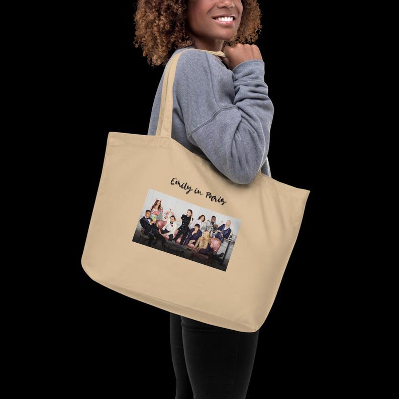 Emily in Paris Tote Bag,show Merchandise,stylish Canvas Bag,christmas ...