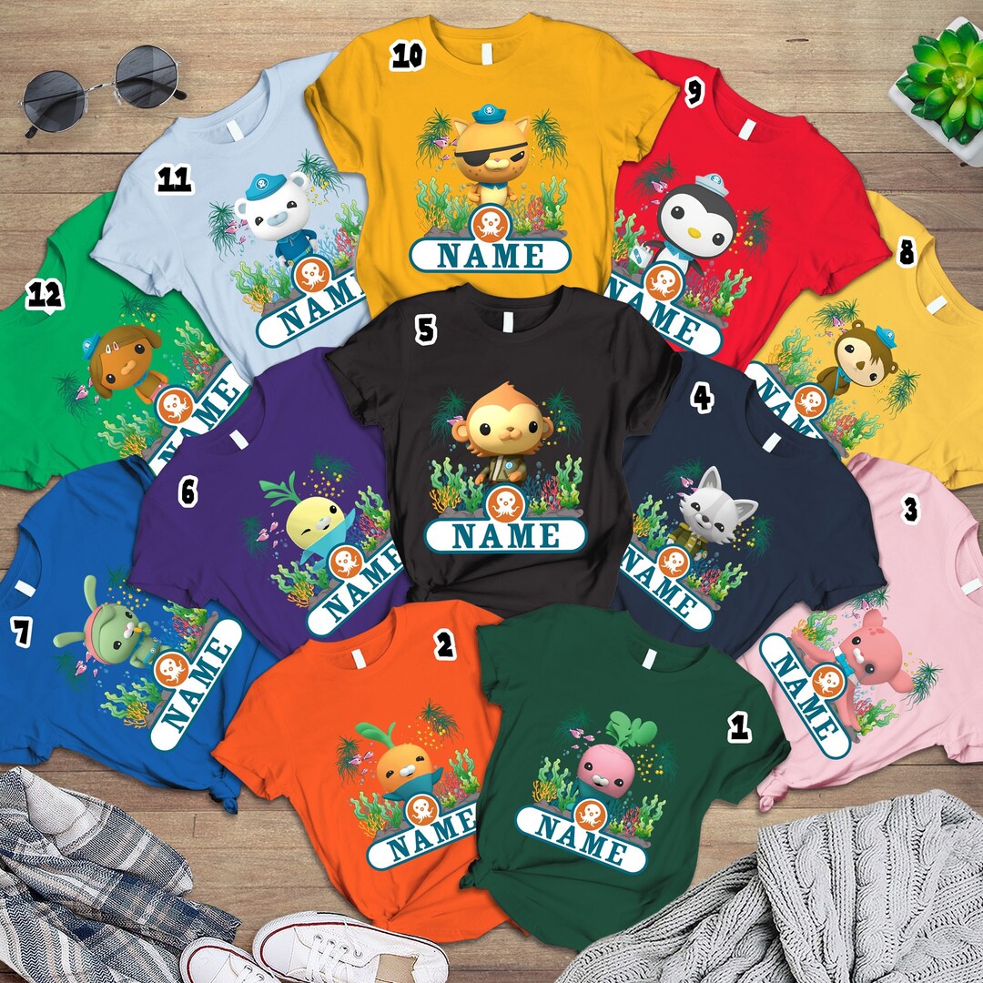 Octonauts Birthday Shirt Octonauts Theme Birthday Shirt Octonauts ...