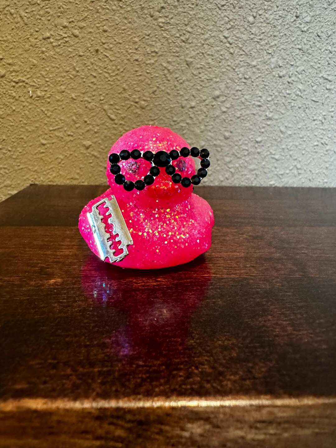 Pink Glitter Razorblade Duck for Your Jeep - Etsy