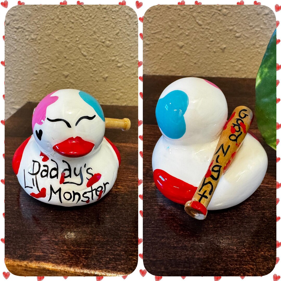 READY TO SHIP! Harley Quinn Duck for Your Jeep or Collection, Custom ...