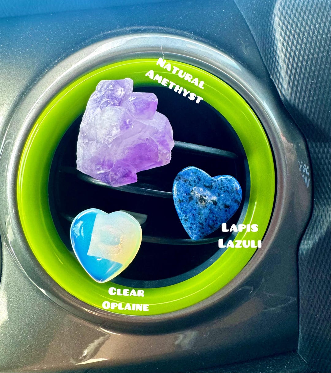 FREE GIFT & Ships Fast! Car Air Vent Crystals, Crystal Car Accessories ...