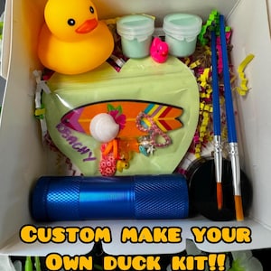 CREATE YOUR OWN Duck Kit for Your Jeep or Collection, Personalized Duck ...