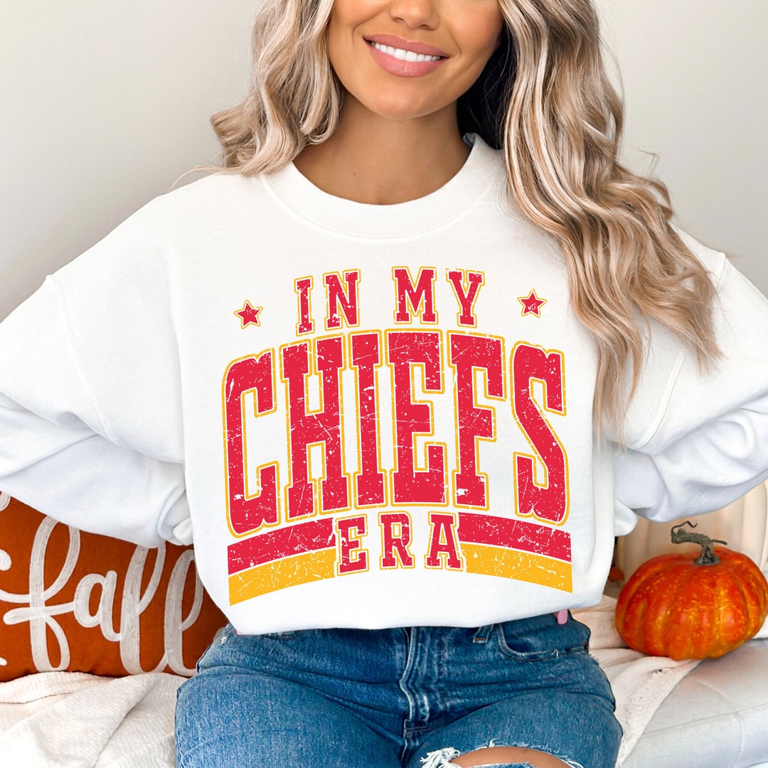 In My Chifs Era Sweatshirt, Kansas City Football Crewneck Concert Shirt ...