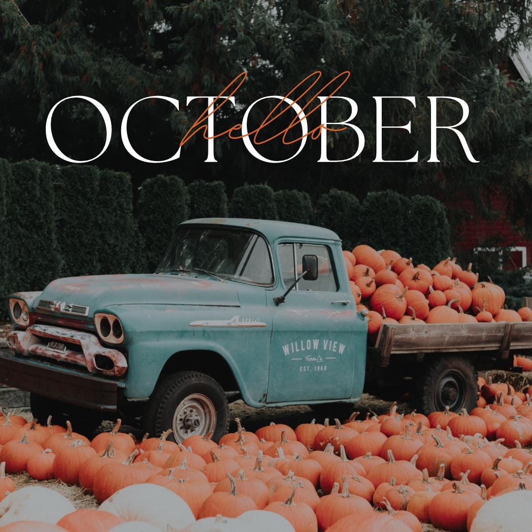 October Social Media Checklist | Calendar | Content Calendar ...