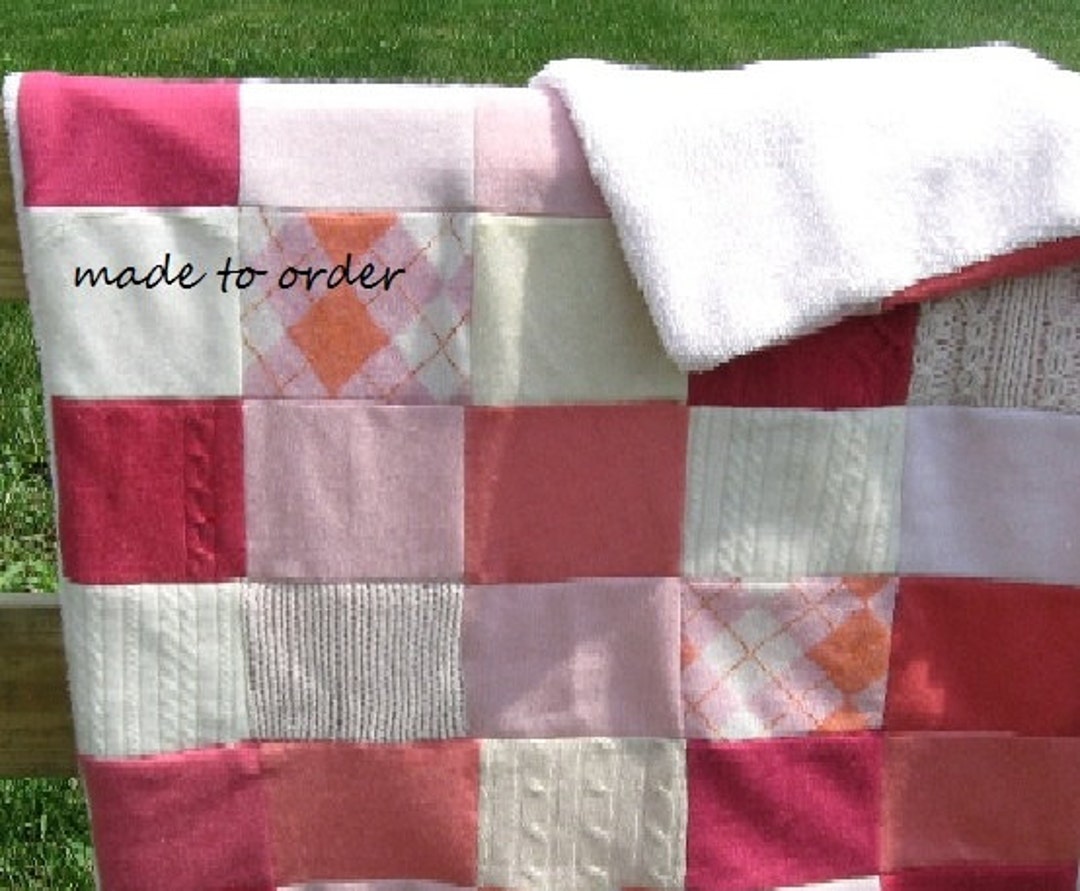 Cashmere Comforter Baby Receiving Blanket 100% Recycled - Etsy